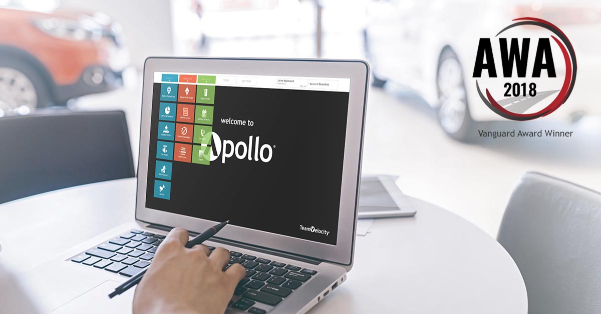 Team Velocity Awarded AWA Vanguard Award at NADA - Releases First ...