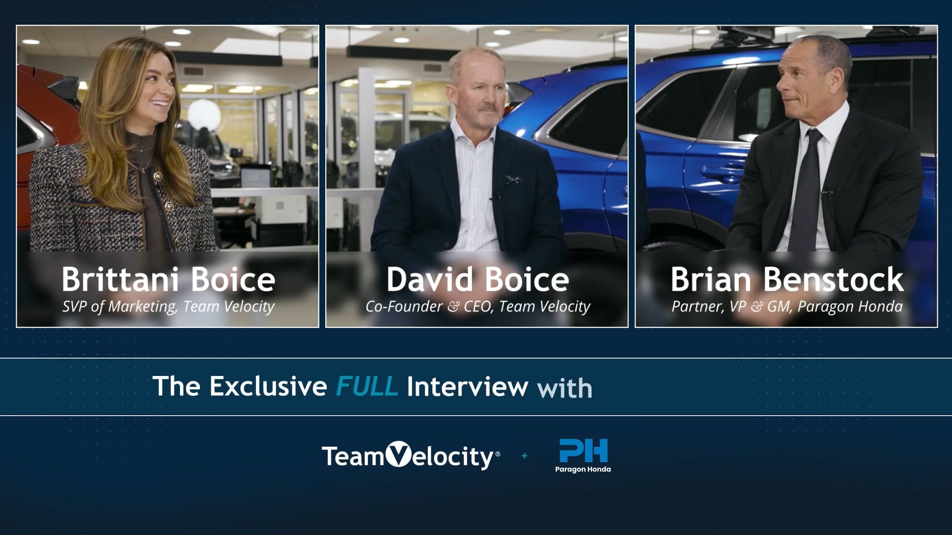 Paragon Honda and Team Velocity Sit Down to Discuss Paragon's Rise to ...